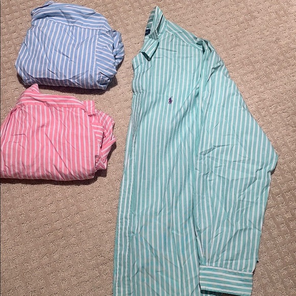 Polo Ralph Lauren | Shirts | Mens Button Down Polo Casual Dress Shirt ...